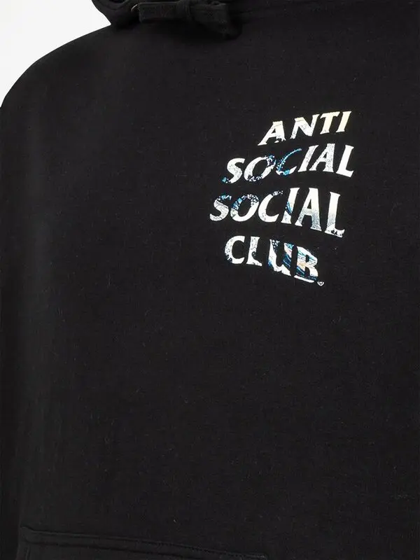 Anti Social Social Club Tonkotsu Japan Exclusive Hoodie In Black