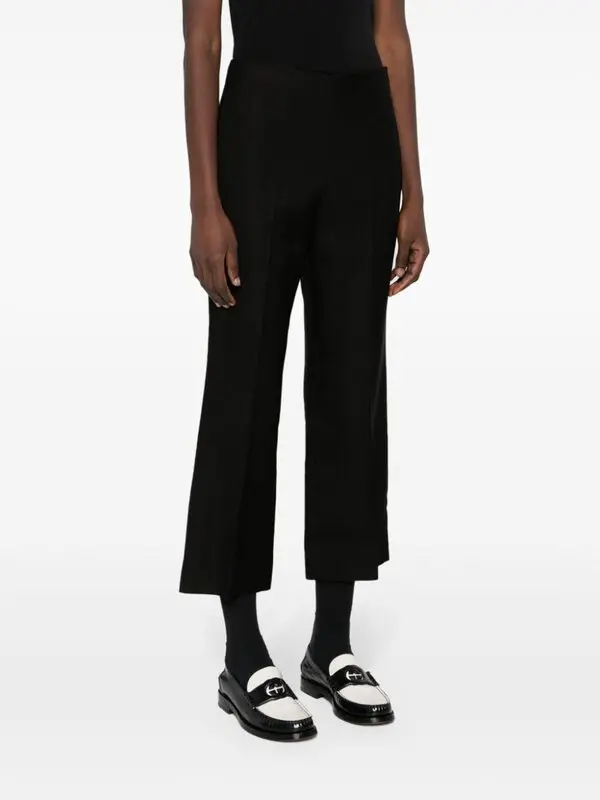 Gucci Dart-detail Cropped Trousers