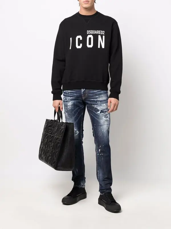 Dsquared2 Icon Logo Sweatshirt - Black