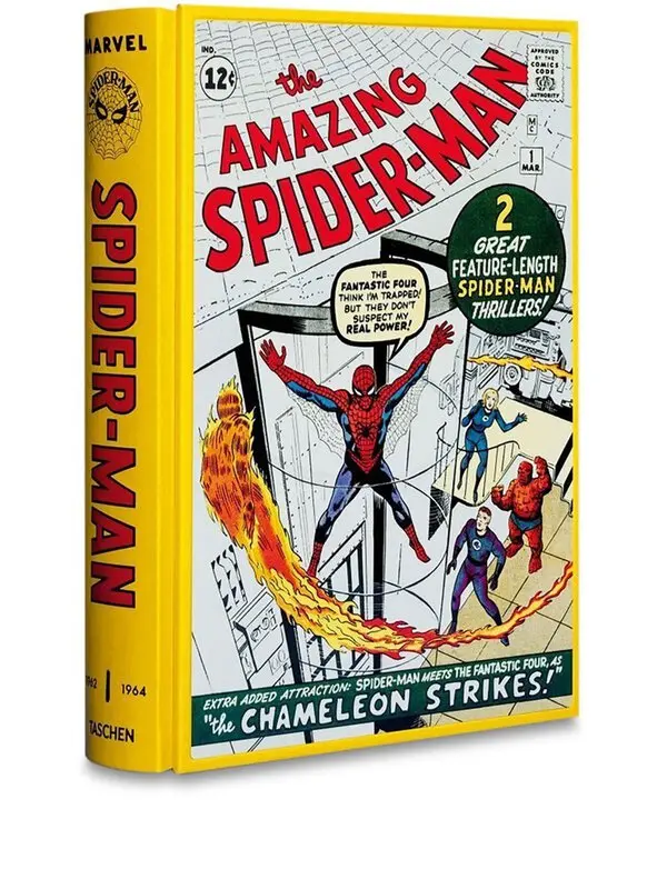 TASCHEN The Marvel Comics Library: Spider-man, Vol.1, 1962–1964 Collector Edition Book - Yellow