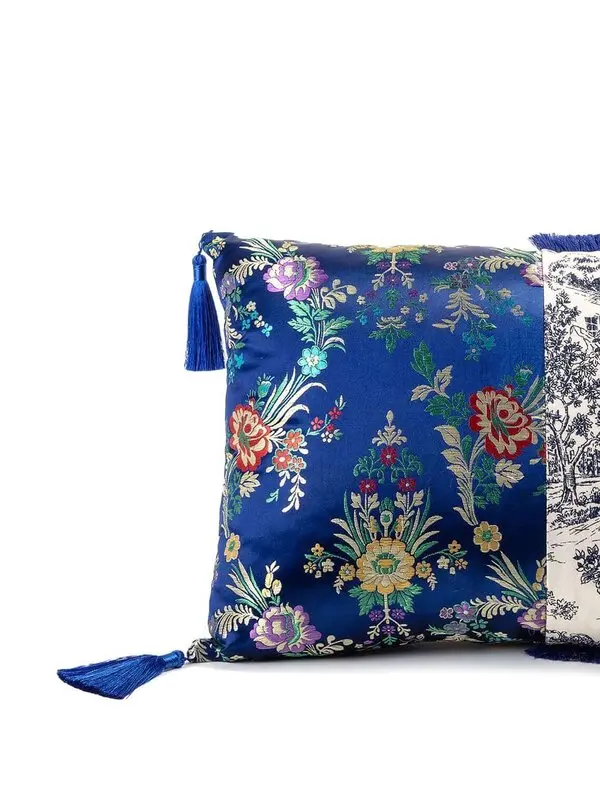 SELETTI Hybrid Argia Panelled Cushion