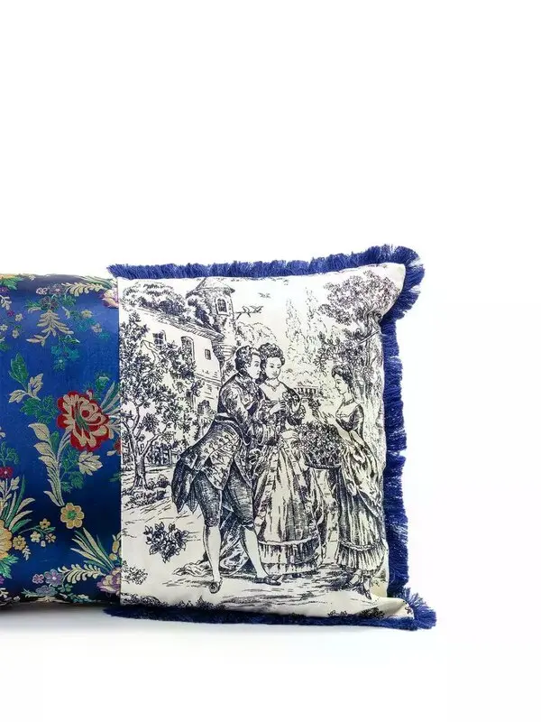 SELETTI Hybrid Argia Panelled Cushion