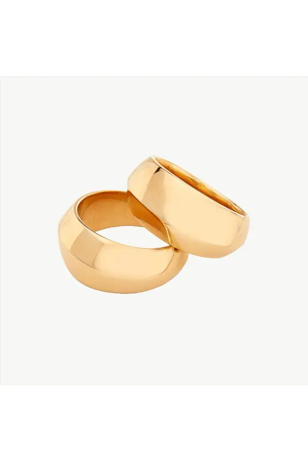 SOKO Kaya Stacking Rings - Gold