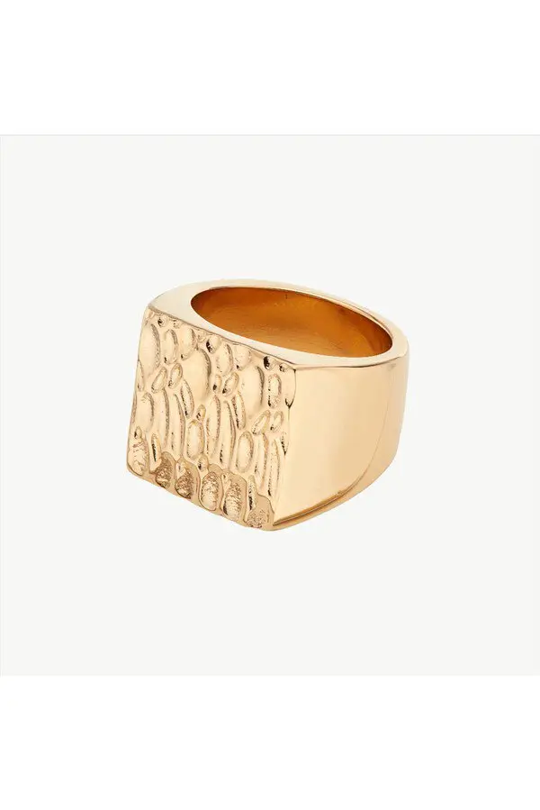 SOKO Milima Signet Ring - Gold