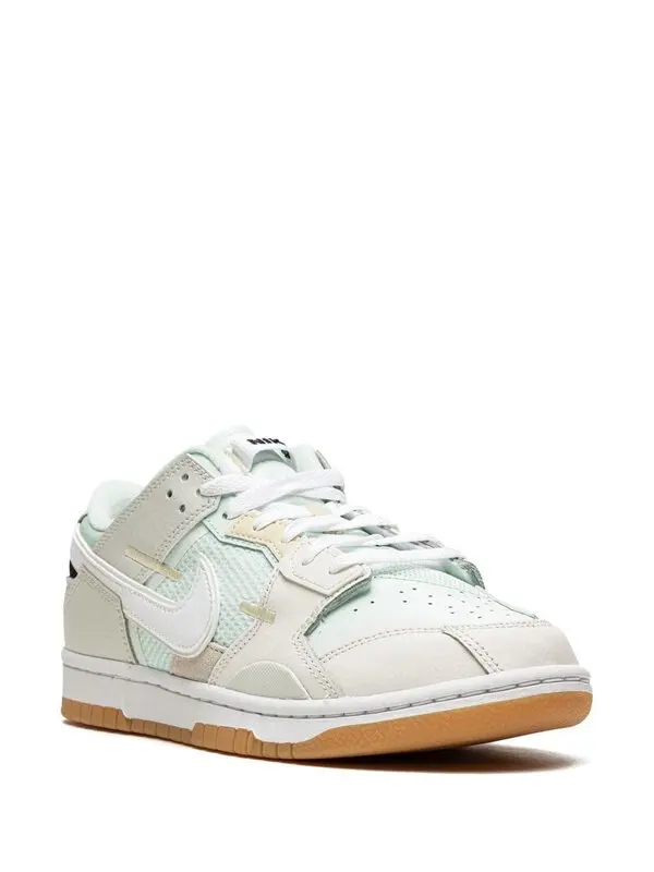 Nike Dunk Low Scrap Sea Glass Sneakers - White