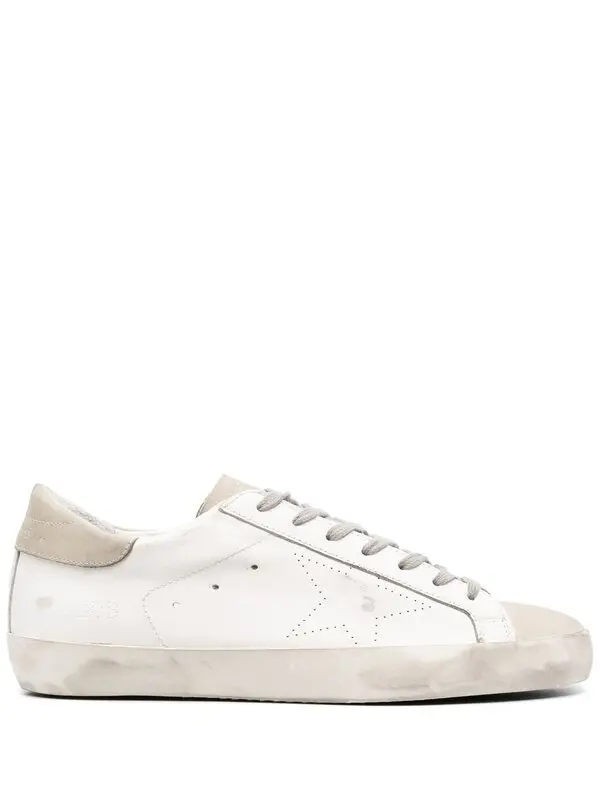 GOLDEN GOOSE Super-star Low-top Sneakers - White