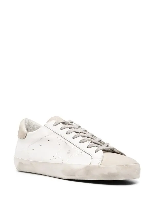 GOLDEN GOOSE Super-star Low-top Sneakers - White