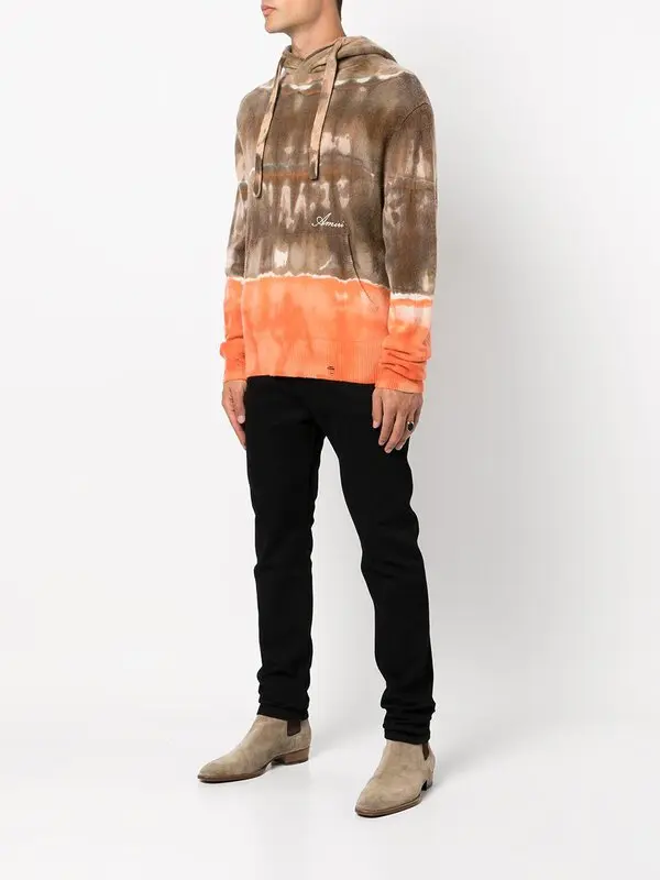 Amiri Space-dye Cashmere Hoodie