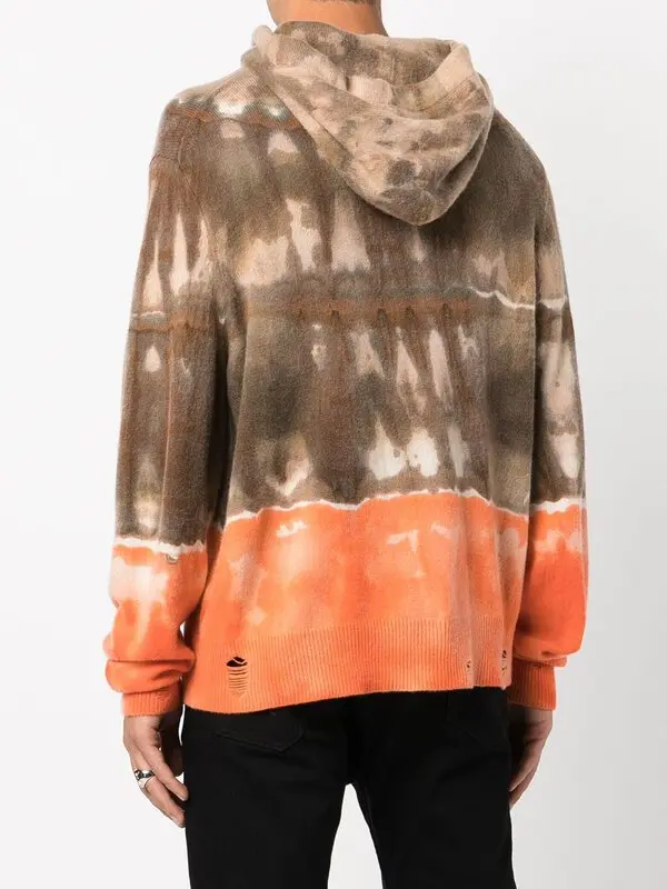 Amiri Space-dye Cashmere Hoodie