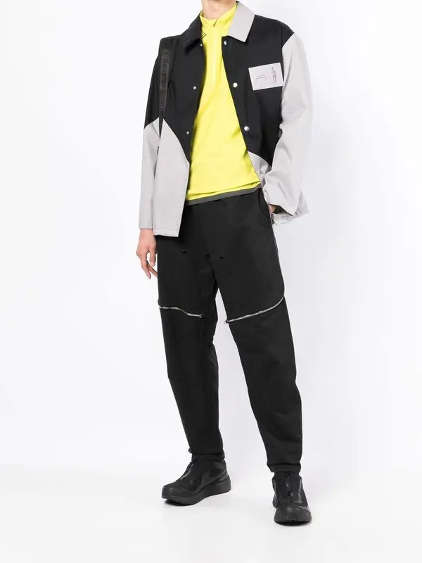 A-COLD-WALL* Colour-block Panelled Shirt Jacket