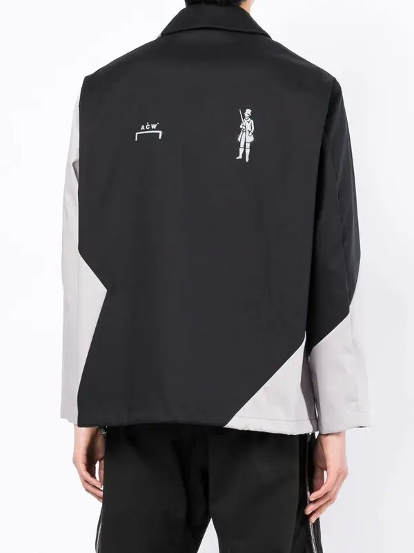 A-COLD-WALL* Colour-block Panelled Shirt Jacket