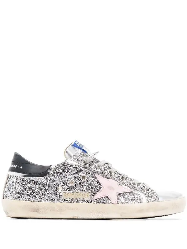 GOLDEN GOOSE Superstar Embellished Sneakers