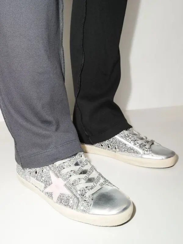 GOLDEN GOOSE Superstar Embellished Sneakers