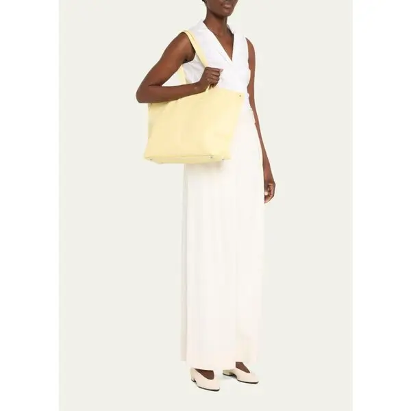 Akris Ai Medium Convertible Tote - Alabaster
