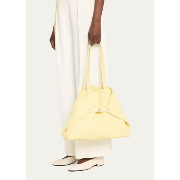 Akris Ai Medium Convertible Tote - Alabaster