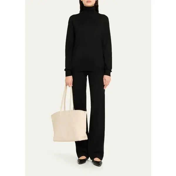 Akris Ai Medium Convertible Tote - Alabaster