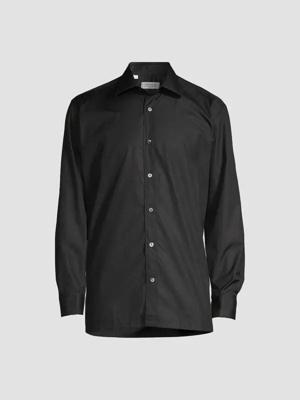 Charvet Barrel Cuff Button-up Shirt