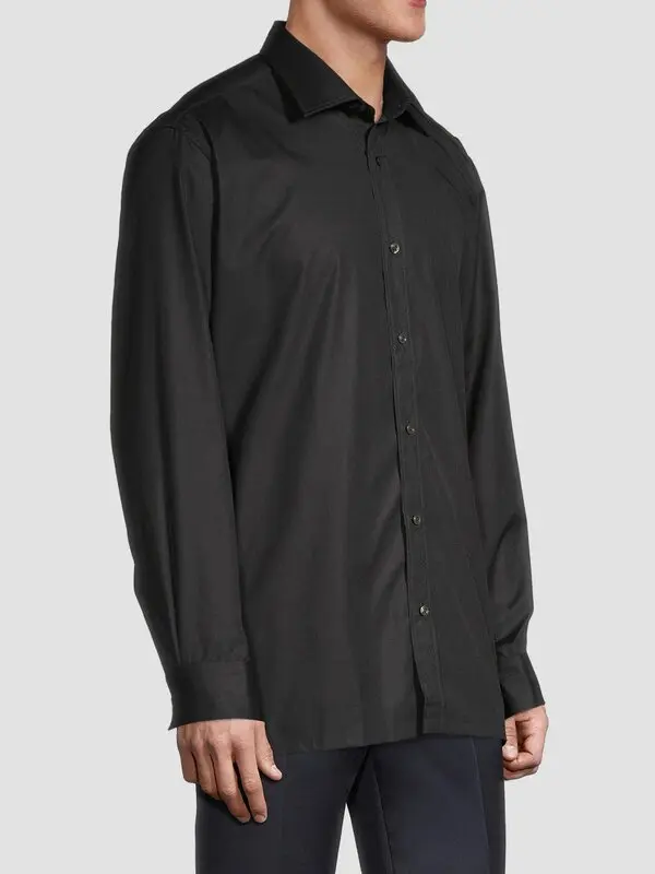 Charvet Barrel Cuff Button-up Shirt