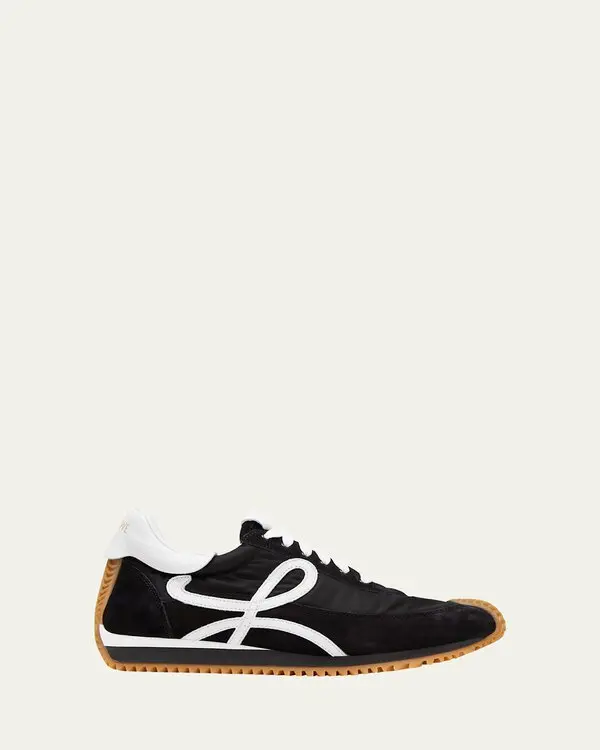 Loewe Flow Runner Sneakers - Black/white