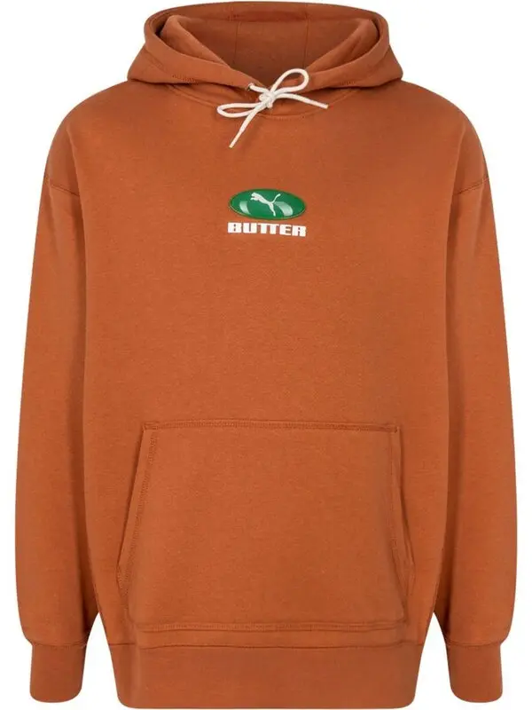 PUMA X Butter Goods Drawstring Hoodie - Orange