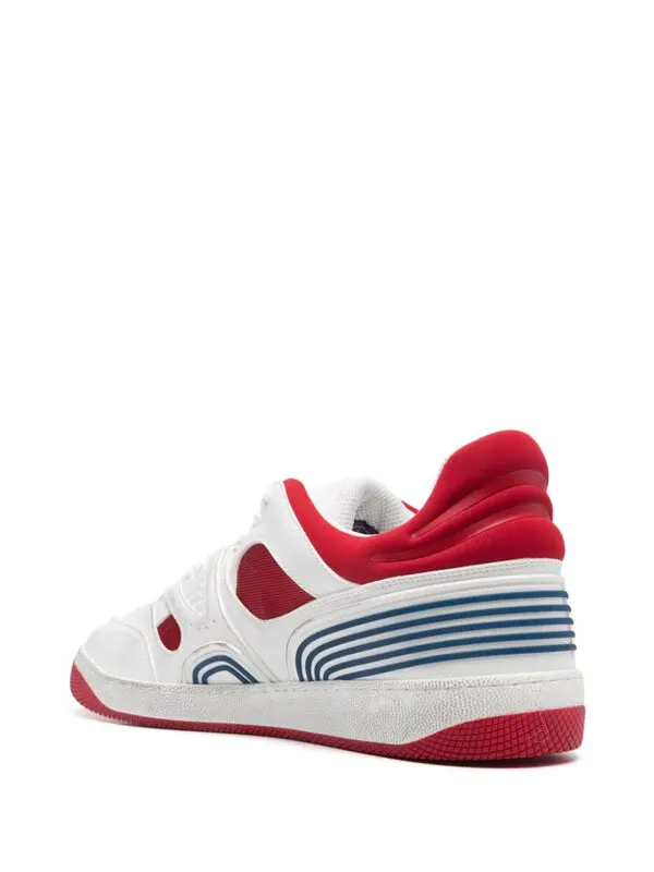 Gucci Basket Sneakers - White