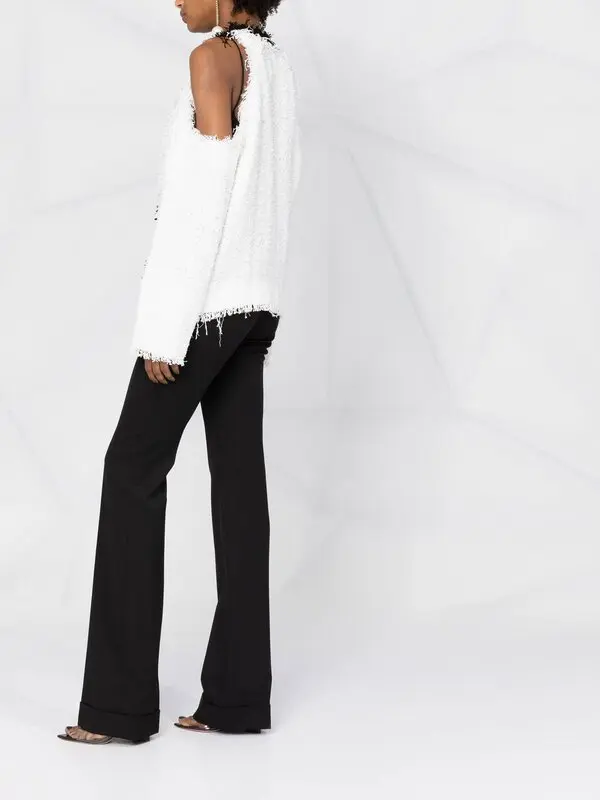 Balmain Boucle Knit Jacket