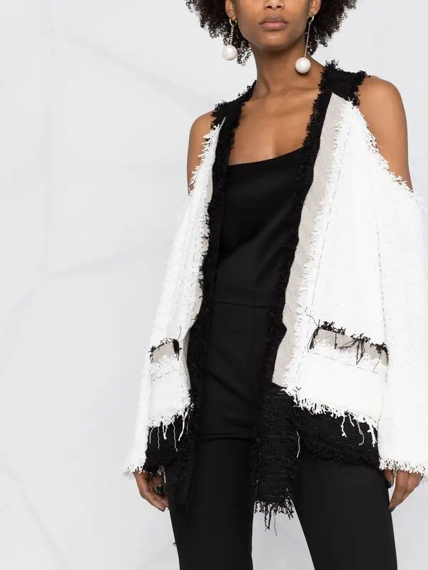 Balmain Boucle Knit Jacket