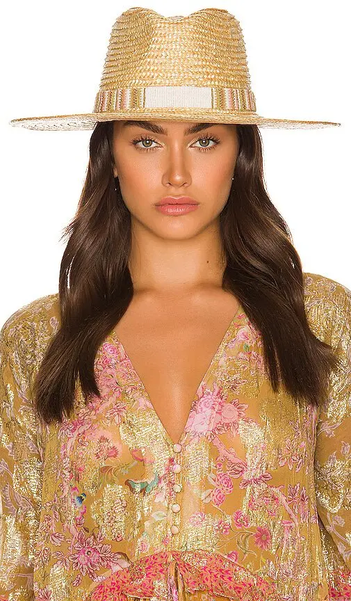 NIKKI BEACH Tulum Straw Hat - Natural