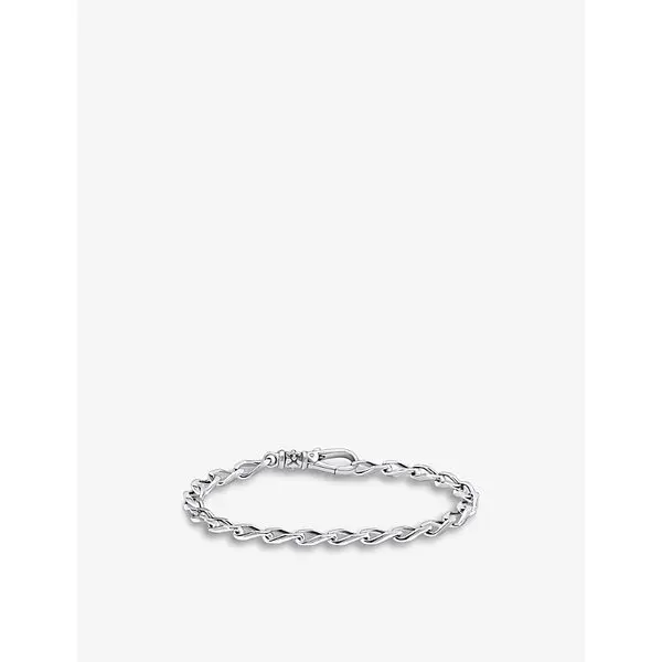 THOMAS SABO Twisted Sterling Silver Bracelet - Silver-coloured