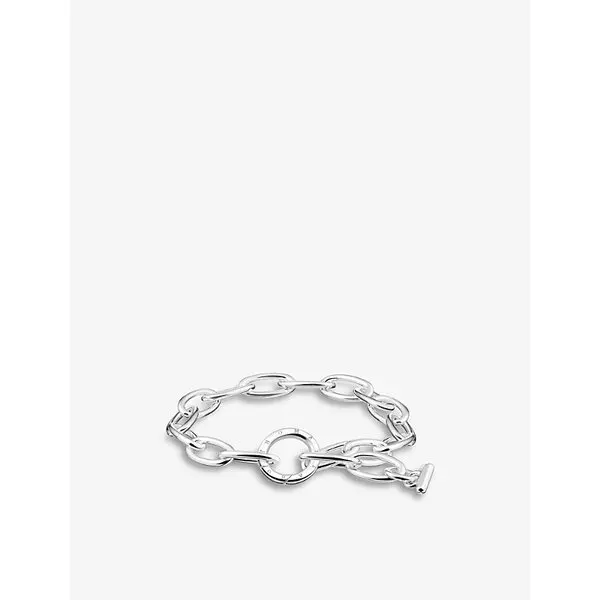 THOMAS SABO Links Sterling Silver And Zirconia Bracelet - Silver-coloured