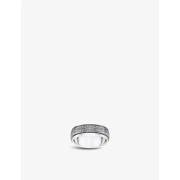 THOMAS SABO Sterling Silver Ornamental Ring - Silver-coloured