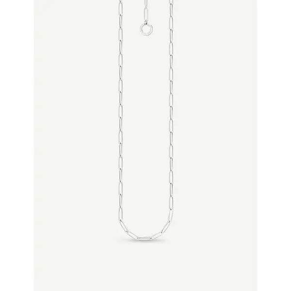 THOMAS SABO Paper Clip Chain Sterling Charm Necklace - Silver