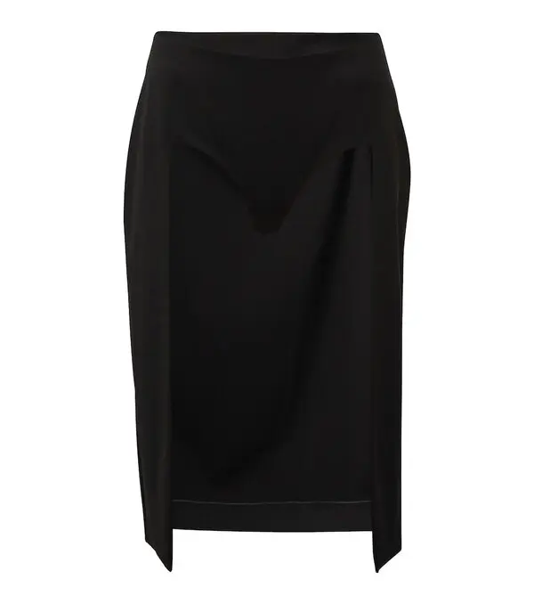 JEAN PAUL GAULTIER X Lotta Volkova High-rise Shorts - Black