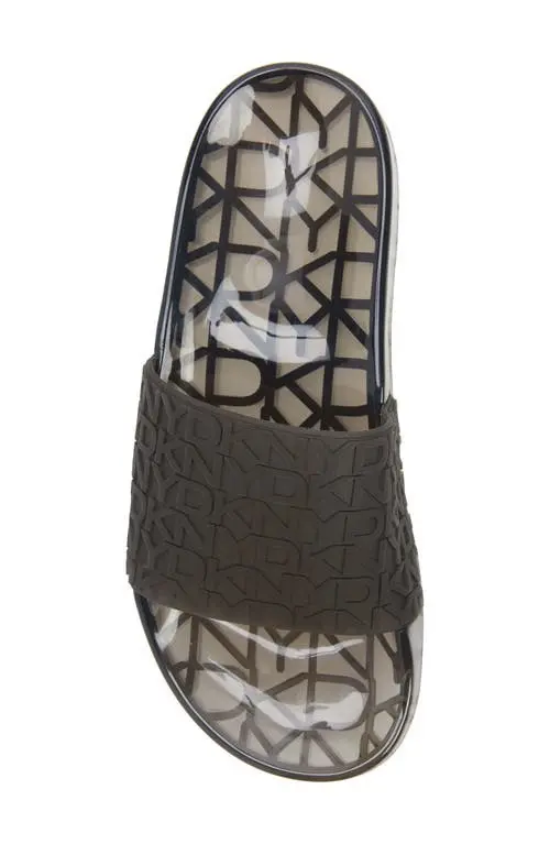 Dkny Tinzli Jelly Slide Sandal