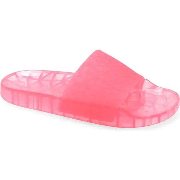 Dkny Tinzli Jelly Slide Sandals - Fuchsia