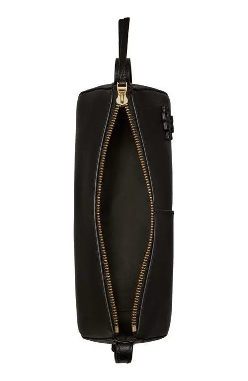 Tory Burch Mcgraw Pebble Leather Shoulder Bag