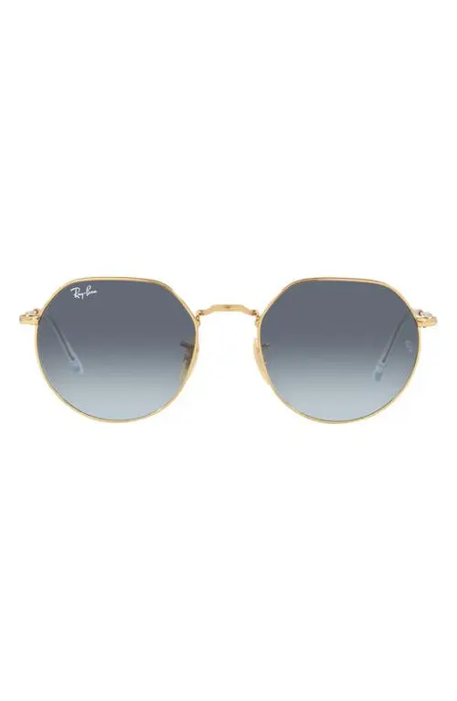 Ray-ban 51mm Geometric Sunglasses - Arista Blue