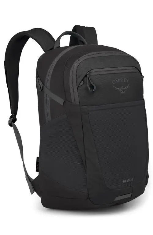 OSPREY Flare 27-liter Backpack - Black/coal Grey