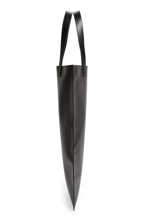 Comme Des Garçons Line B Logo Leather Tote