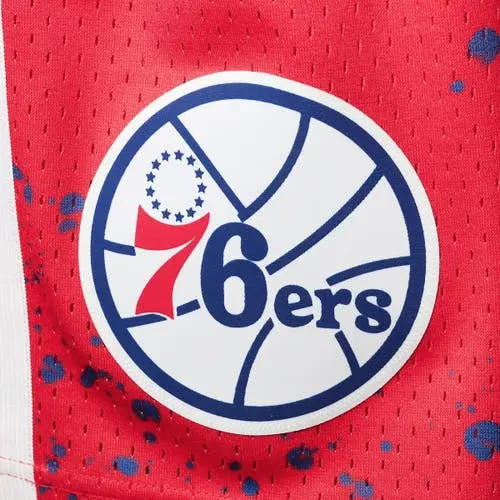 Mitchell & Ness Philadelphia 76ers Hardwood Classics 1996 Hyper Hoops Swingman Shorts