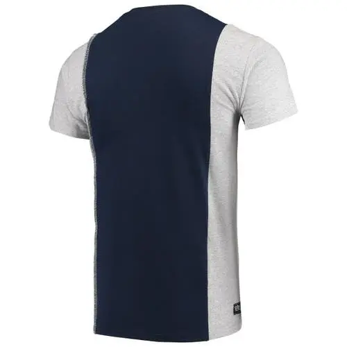 REFRIED APPAREL Tennessee Titans Split T-shirt - Navy