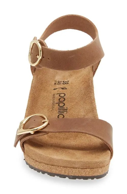 BIRKENSTOCK Papillio Soley Buckle Wedge Sandals