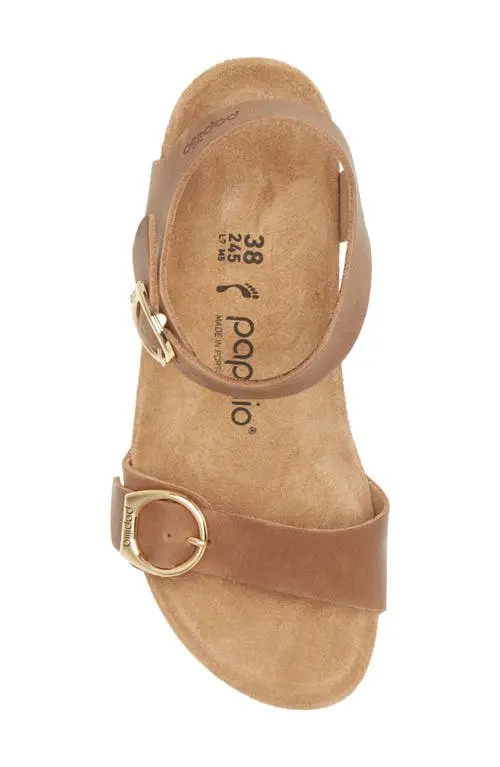BIRKENSTOCK Papillio Soley Buckle Wedge Sandals
