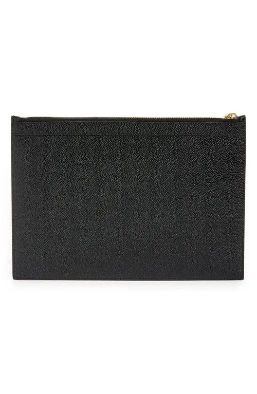 Thom Browne Small Zip Tablet Holder