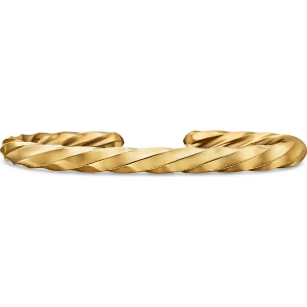 David Yurman Cable Edge® Cuff Bracelet - 18k Gold Recycled