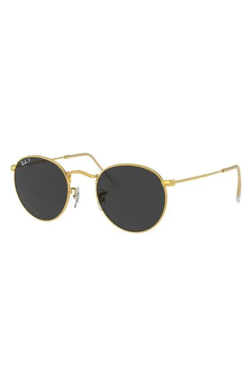 Ray-ban 47mm Polarized Round Sunglasses