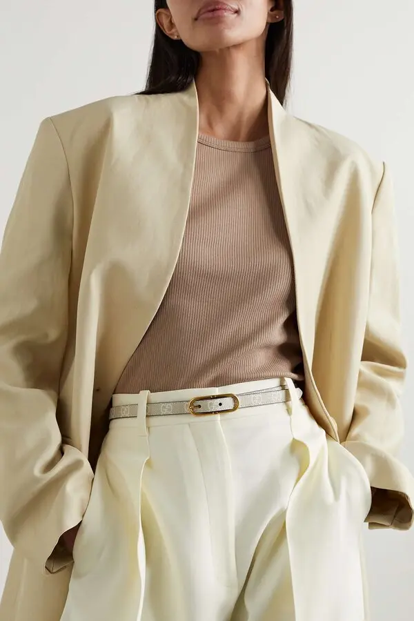 15 Best Gucci Belts, According to a Fashion Editor: Gucci GG Belt