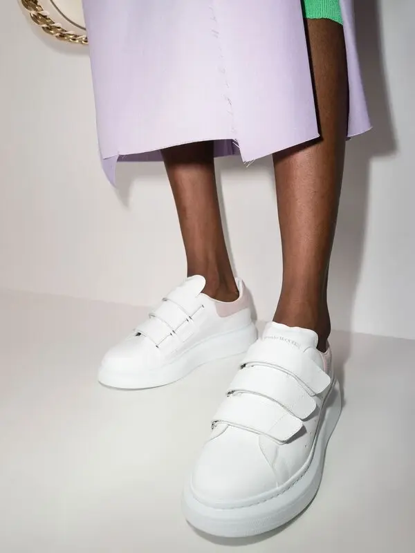 Alexander McQueen Oversized Touch-strap Sneakers