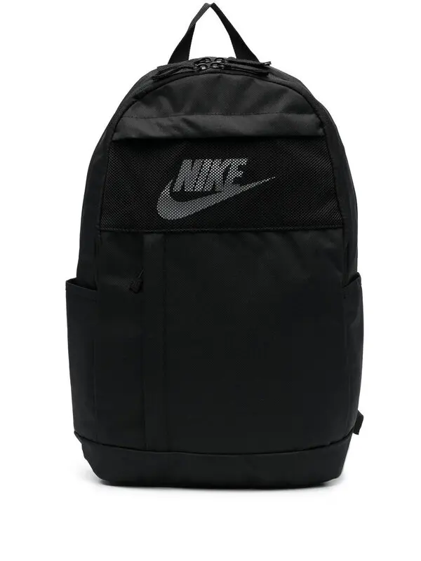 Nike Logo-print Netted Backpack - Black
