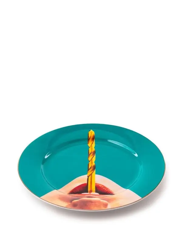 SELETTI Drill Dinner Plate